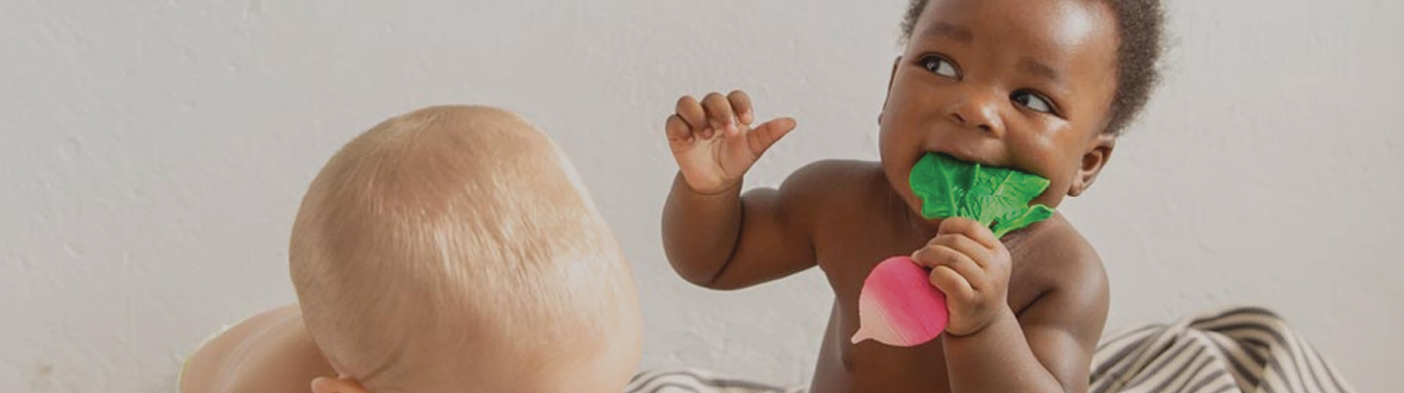 Oli & Carol | Buy natural rubber teether for babies online ...