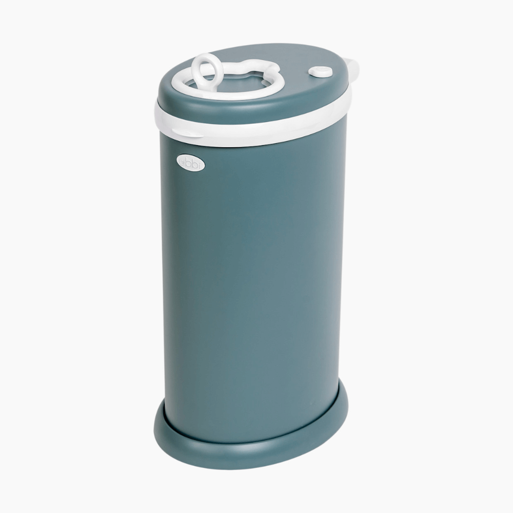 Ubbi Steel Odor Locking Diaper Pail - Open Water – AllThingsBaby.com