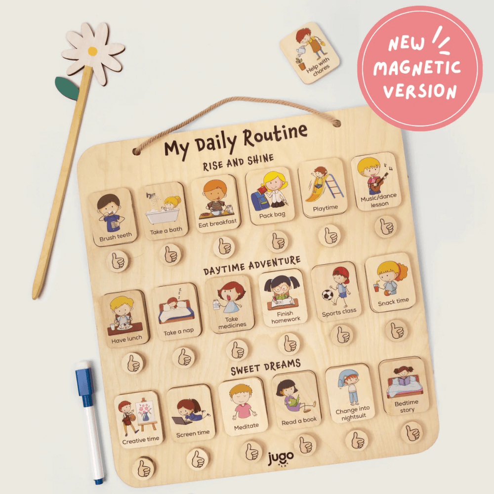 Jugo Play My Daily Routine Board – AllThingsBaby.com