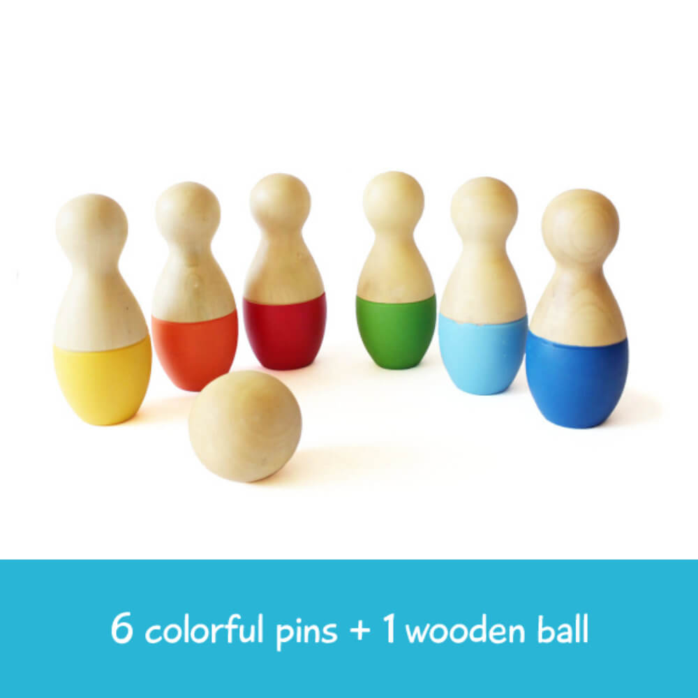 Mini Bowling Pins Set – AllThingsBaby.com
